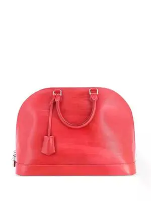 LOUIS VUITTON Epi Leather Satchel - Red