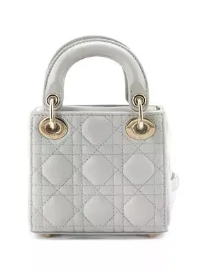 Dior Lady Bag Cannage Quilt Lambskin Micro Shoulder Bag