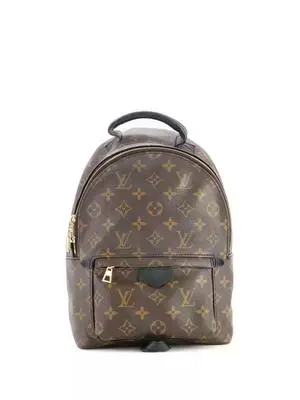 LOUIS VUITTON Palm Springs Monogram Canvas Pm Backpack - Brown