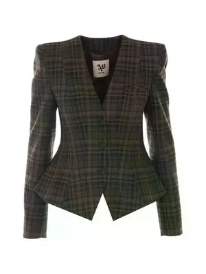 ANIYE BY Mini Noa Check-pattern Blazer