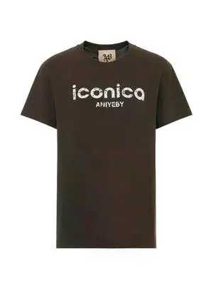 ANIYE BY Logo-print Crew-neck T-shirt