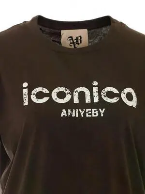 ANIYE BY Logo-print Crew-neck T-shirt
