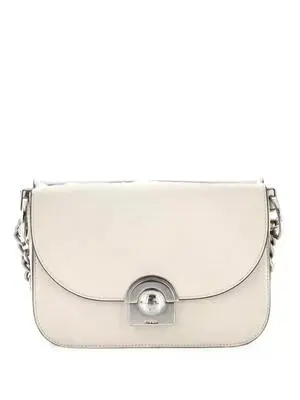 Prada Arcade Chain Flap Bag Glace Calf Shoulder Bag