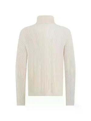 SLOWEAR Ribbed-knit Roll-neck Sweater
