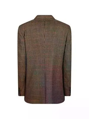 Tagliatore Check-pattern Double-breasted Blazer