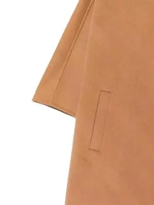LISKA Button-fastening Short-sleeve Coat