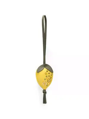 AIGNER Lemon-motif Embellished Bag Charm - Yellow
