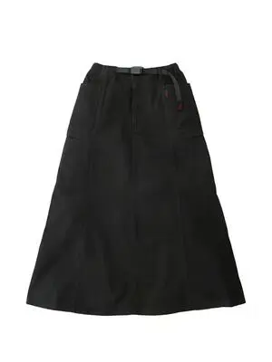 Gramicci Voyager Panelled Midi Skirt - Black
