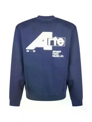 ARTE ANTWERP City Logo-print Crew-neck Sweater