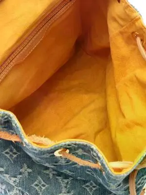 LOUIS VUITTON 2006 Monogram Denim Sac A Dos Gm Backpack