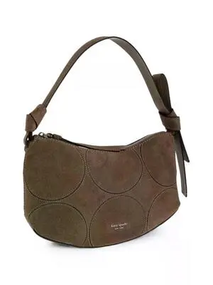Kate Spade New York Loop Circle-quilted Shoulder Bag - Brown