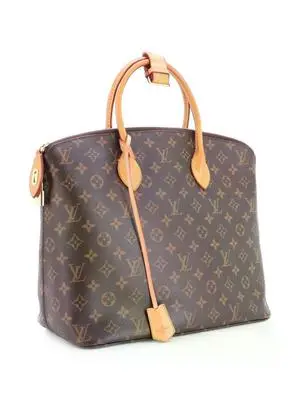 LOUIS VUITTON Lockit Nm Handbag Monogram Canvas Mm Tote Bag