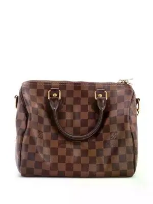 LOUIS VUITTON Damier Speedy Bandoulière 25 Satchel - Brown