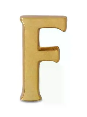 TOD'S Letter F Charm - Gold