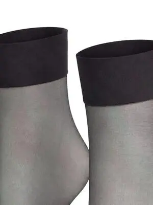 Falke Shelina 12 Sheer Socks - Black