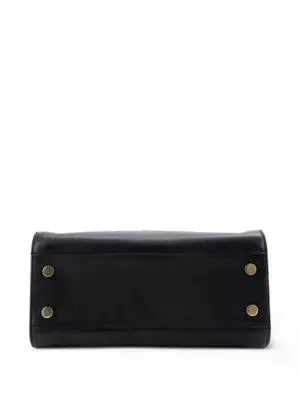 Saint Laurent Monogram Cabas Leather Baby Satchel