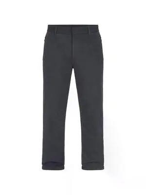 Armani Exchange Jersey-texture Straight-leg Trousers