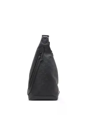 LOUIS VUITTON 2021-2026 Monogram Shadow Duo Slingbag Crossbody Bag - Black