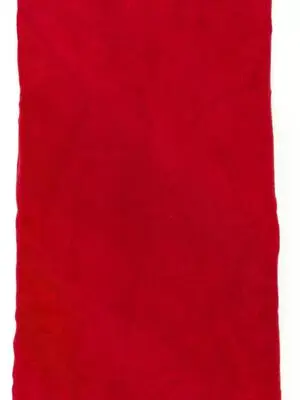 MARIA CALDERARA Crinkled Raw-edge Scarf
