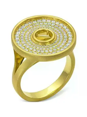 LEIGH MAXWELL Amani Diamond Disc Ring