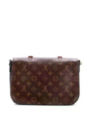 LOUIS VUITTON Vaugirard Handbag Monogram Canvas With Leather Satchel - Black