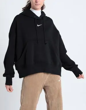 Nike Phoenix Fleece Over-oversized Hoodie Sweatshirt - Black