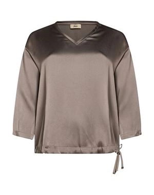 Herno Top Size Acetate, Viscose - Grey