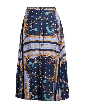 Maje Viscose Midi Skirt