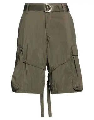 Liu Jo Military Polyester Polyamide Shorts