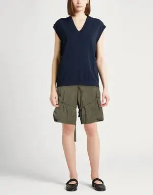 Liu Jo Military Polyester Polyamide Shorts