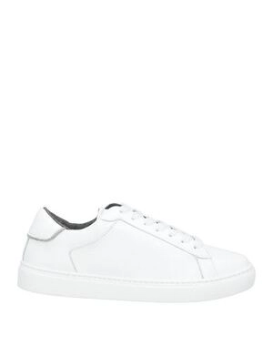 Fabiana Filippi Dark Soft Leather Sneakers With Beads - White