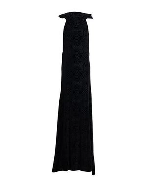 Pinko Maxi Dress Size Polyester, Nylon, Elastane - Black