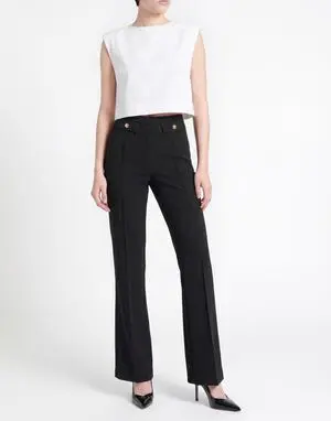 Elisabetta Franchi Pants Size Polyester, Elastane - Black