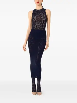 Wolford Infinite Rose Bodysuit - Blue