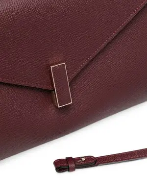 VALEXTRA Iside Editor Leather Tote Bag - Brown