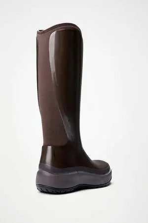 Rains High Rubber Boots - Bark Gloss