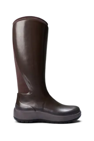 Rains High Rubber Boots - Bark Gloss