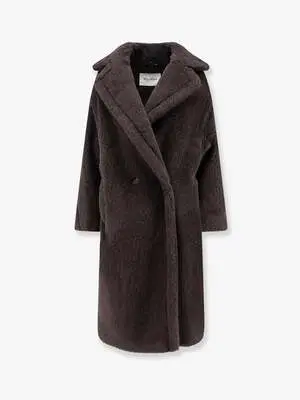 Max Mara Tedgirl Alpaca Virgin Wool And Silk Coat
