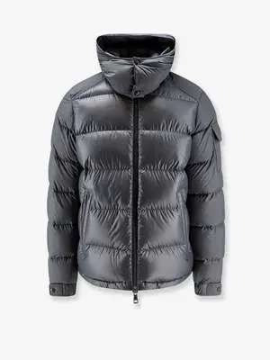 Moncler Maya Recycled Polyester Down Jacket - Grey
