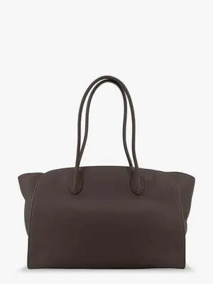 THE ROW Marlo 14 Hammered Leather Shoulder Bag