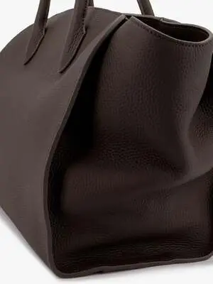 THE ROW Marlo 14 Hammered Leather Shoulder Bag