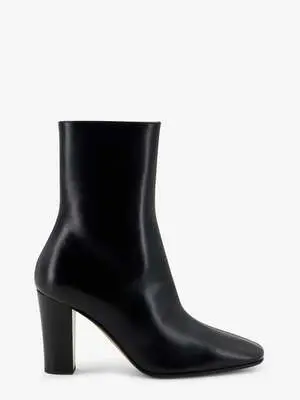 THE ROW Cindy Leather Ankle Boots