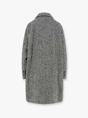 Brunello Cucinelli Virgin Wool And Alpaca Overcoat
