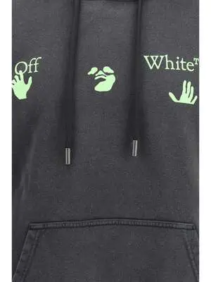 Off-White Bacco Arrow Skate Hooded Sweatshirt - Gray