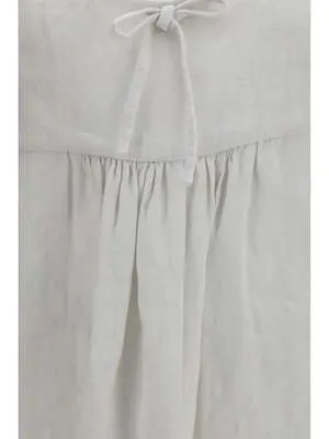 Miu Miu Linen Short Dress