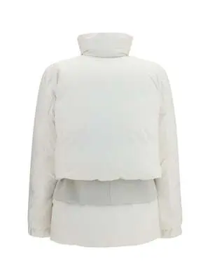 Sacai Double Padded Jacket With Zip Closure