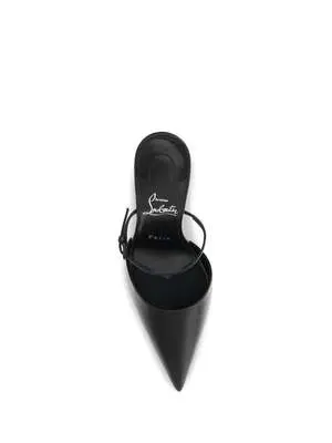 CHRISTIAN LOUBOUTIN Leather Milena Mules - Black