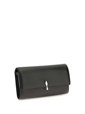 CHRISTIAN LOUBOUTIN Bettina Leather Wallet With Chain
