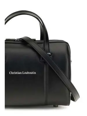 CHRISTIAN LOUBOUTIN Small Tactical Leather Handbag