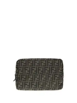 Fendi Medium Superlight Ff Zucca Fabric Beauty Case - Brown